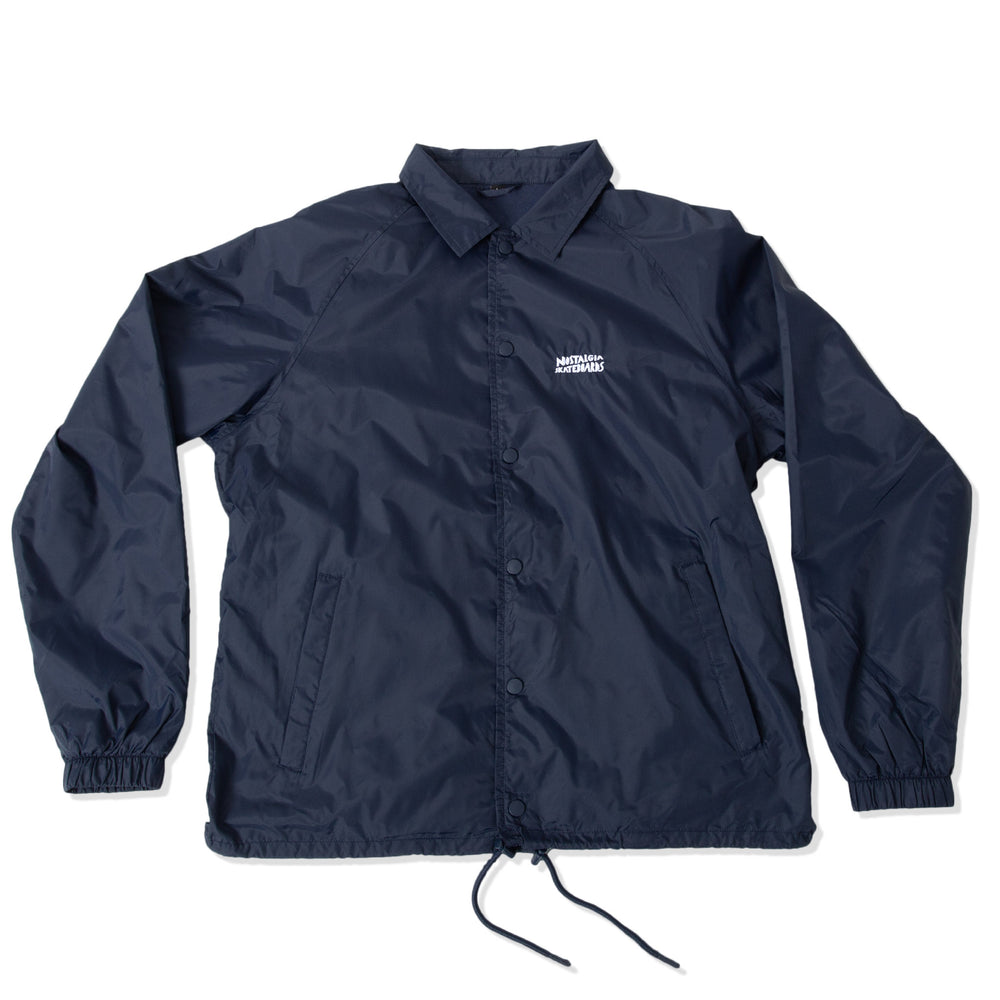 COACH JACKET | LOGO | NAVY
